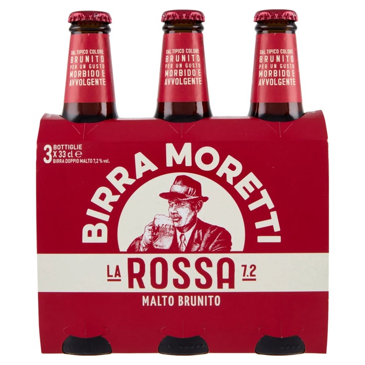 Moretti La Rossa 3x330ml - eMAG.ro