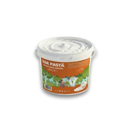 Var pasta natural 3 kg, pentru gradina, gata de aplicat, din var ...