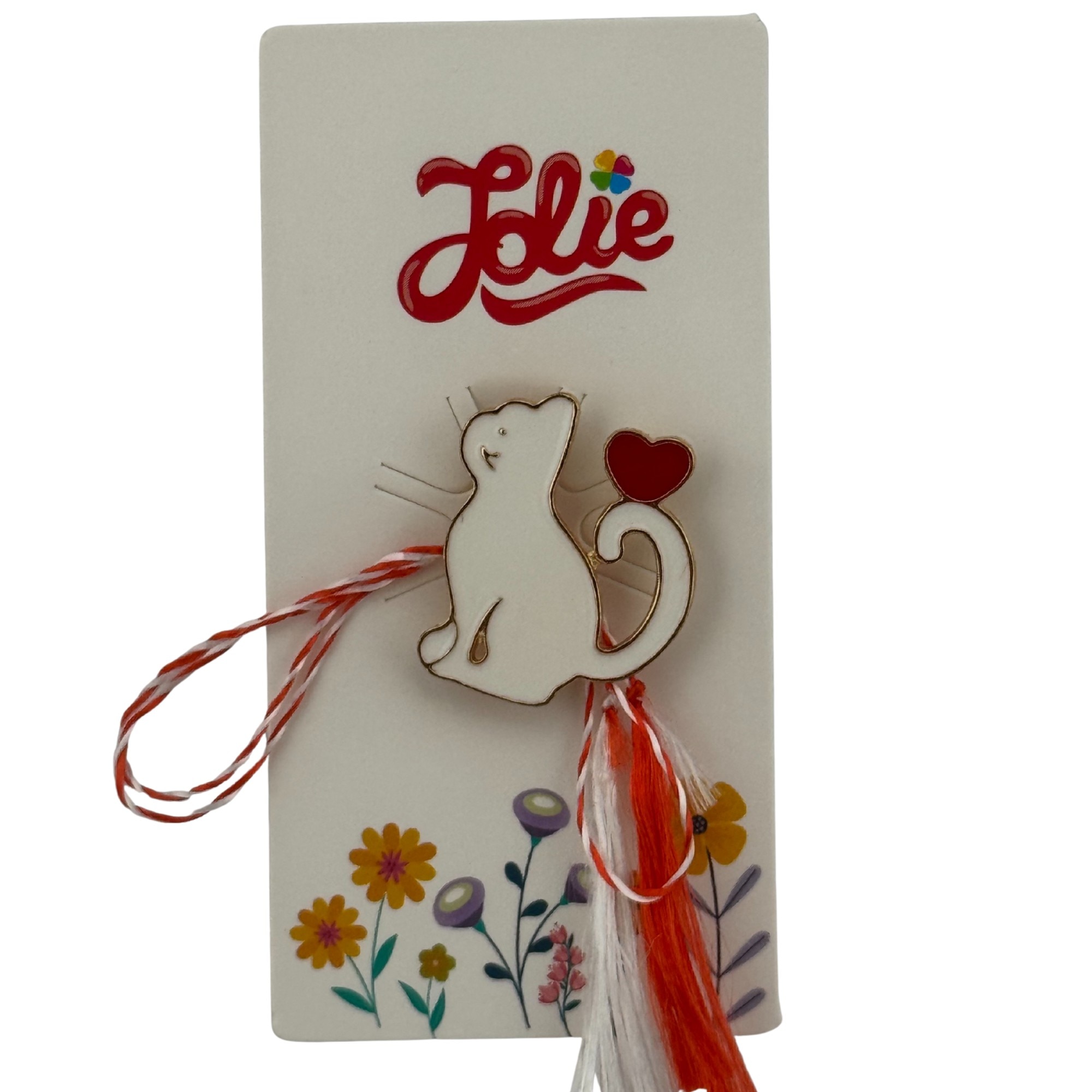Martisor pentru copii, Jolie, Material Metal, Ambalaj Carton cu Design ...
