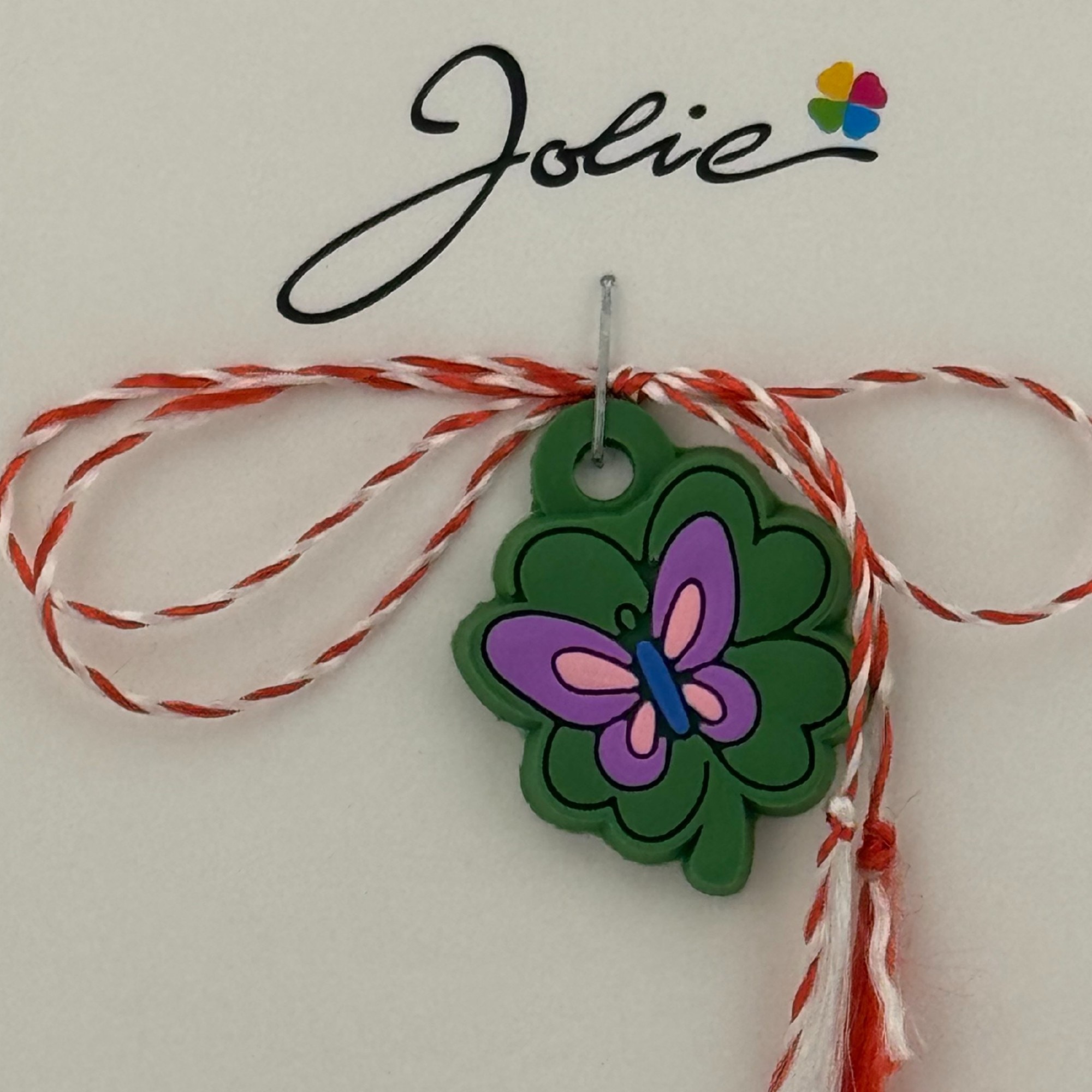 Martisor pentru Copii, Jolie, Material Cauciuc, Ambalaj Carton cu ...