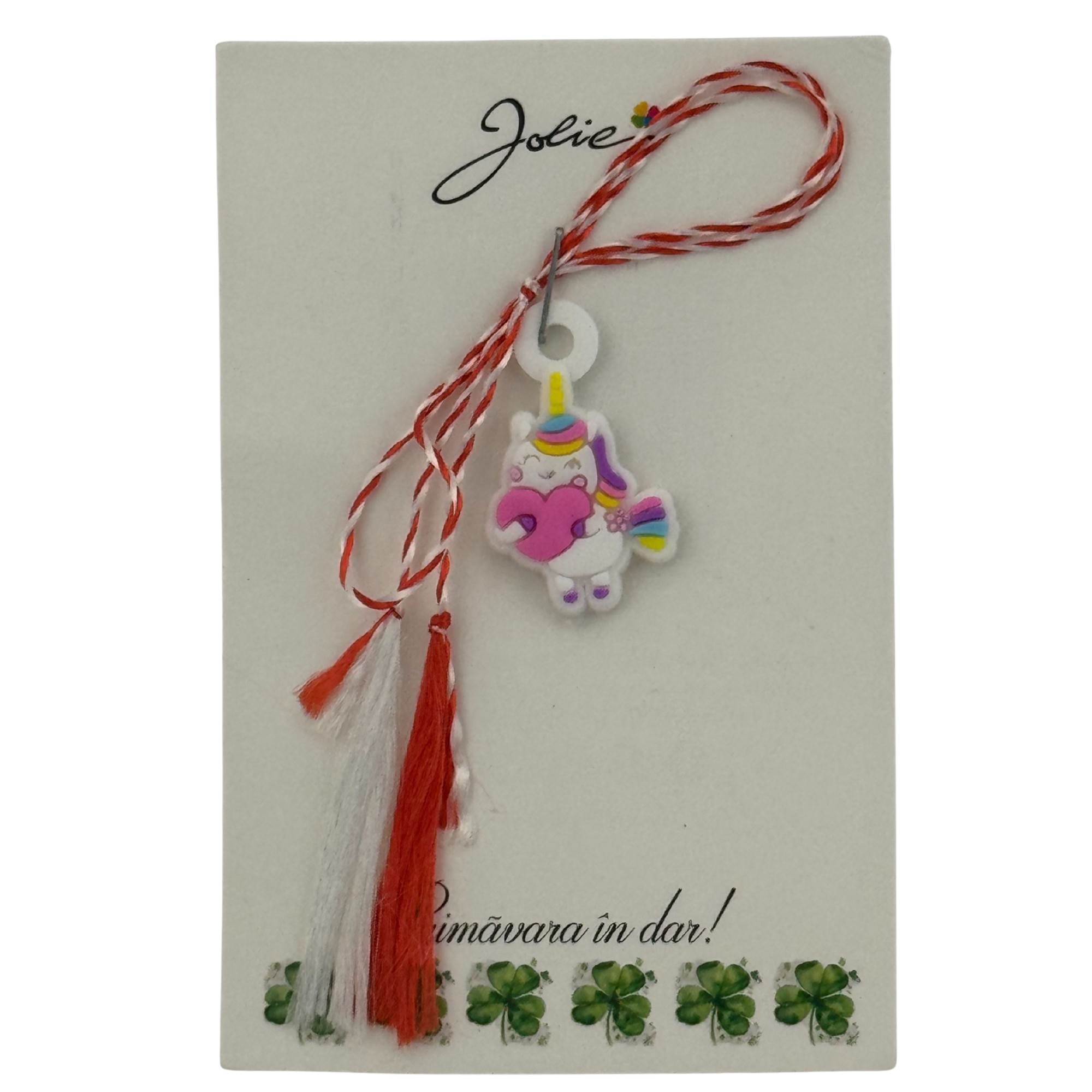 Martisor pentru Copii, Jolie, Material Cauciuc, Ambalaj Carton cu ...