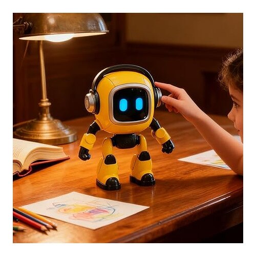 Robot inteligent Lpoppcx pentru copii, interactiv, dezvoltare ...