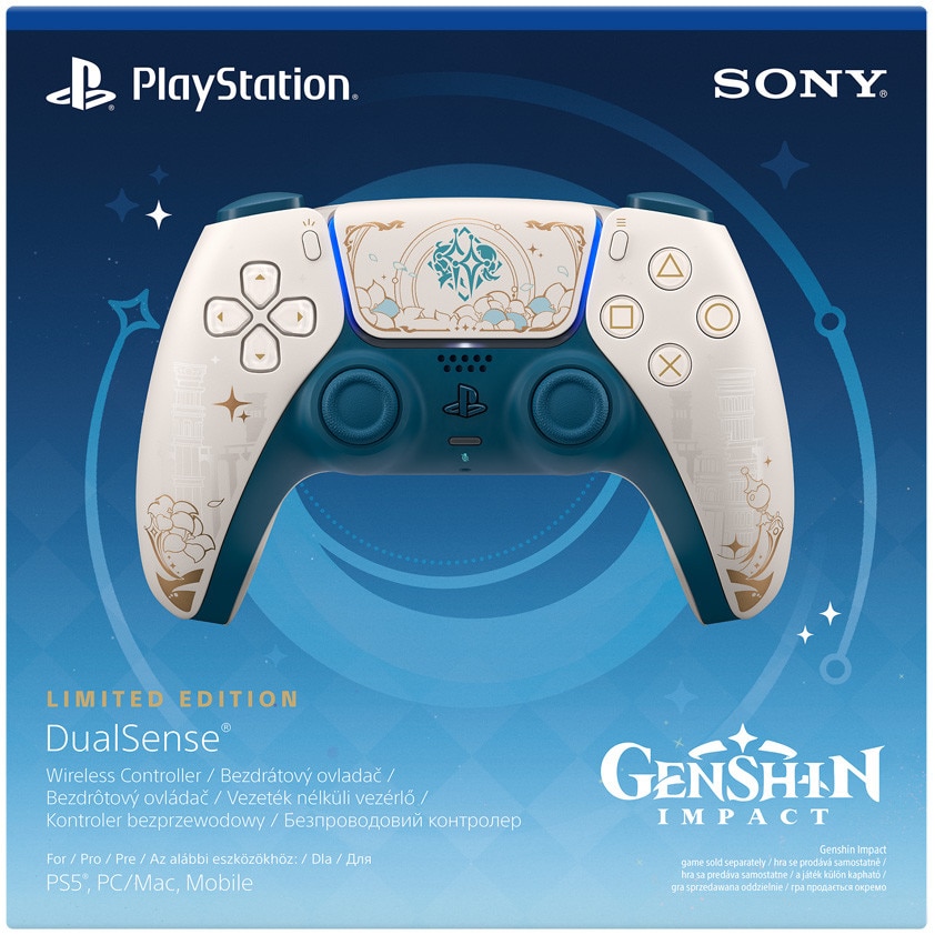 Controller Wireless PlayStation DualSense, Genshin Impact Limited ...