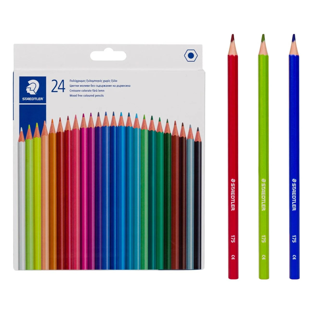 Set Creioane Colorate STAEDTLER - 24buc - eMAG.ro