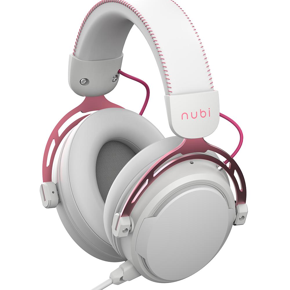 Геймърски слушалки Nubi NH1 - Rose Gold FSH-NUBI-NH1-RG - eMAG.bg