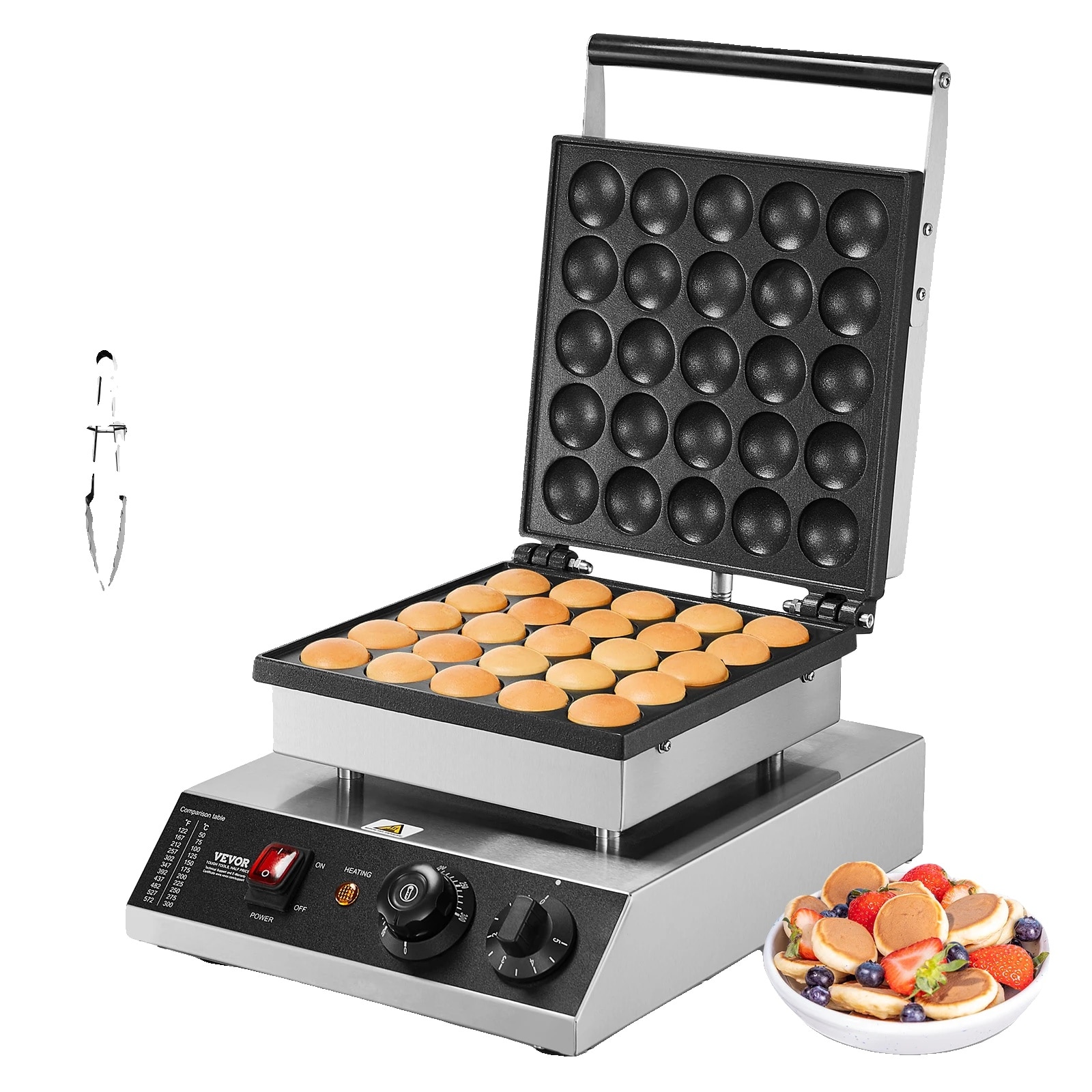 Aparat de preparat vafe electrice, capacitate 25 mini vafe, putere ...