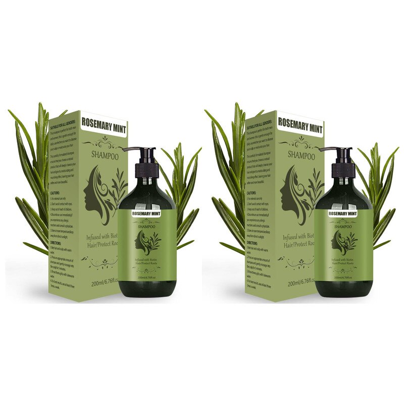 Sampoane de par Rosemary, intarire, control ulei, 200ml - eMAG.ro