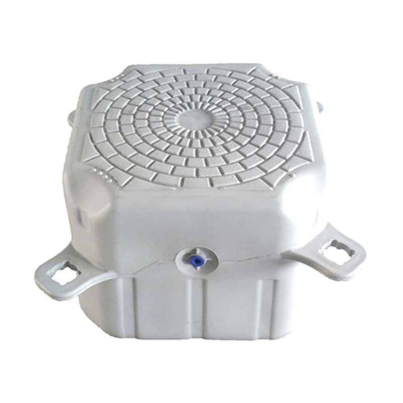 Ponton modular ambarcatiuni, 2x3, 5 metri, 7 mp, HDPE, gri, 40 cm ...