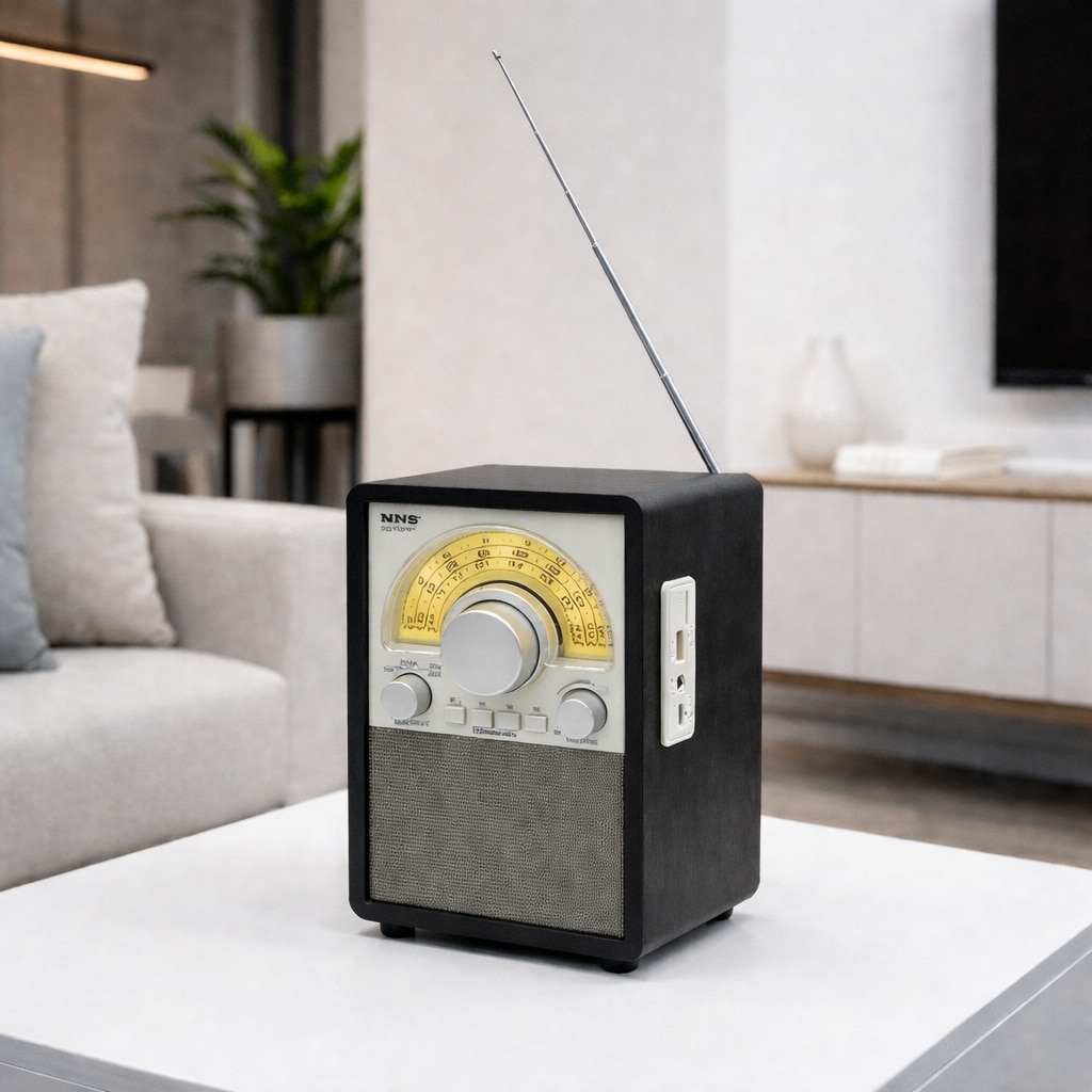 Radio Retro Rovolt NS-900BT cu Bluetooth, FM/AM/SW, MP3 Player, TWS ...