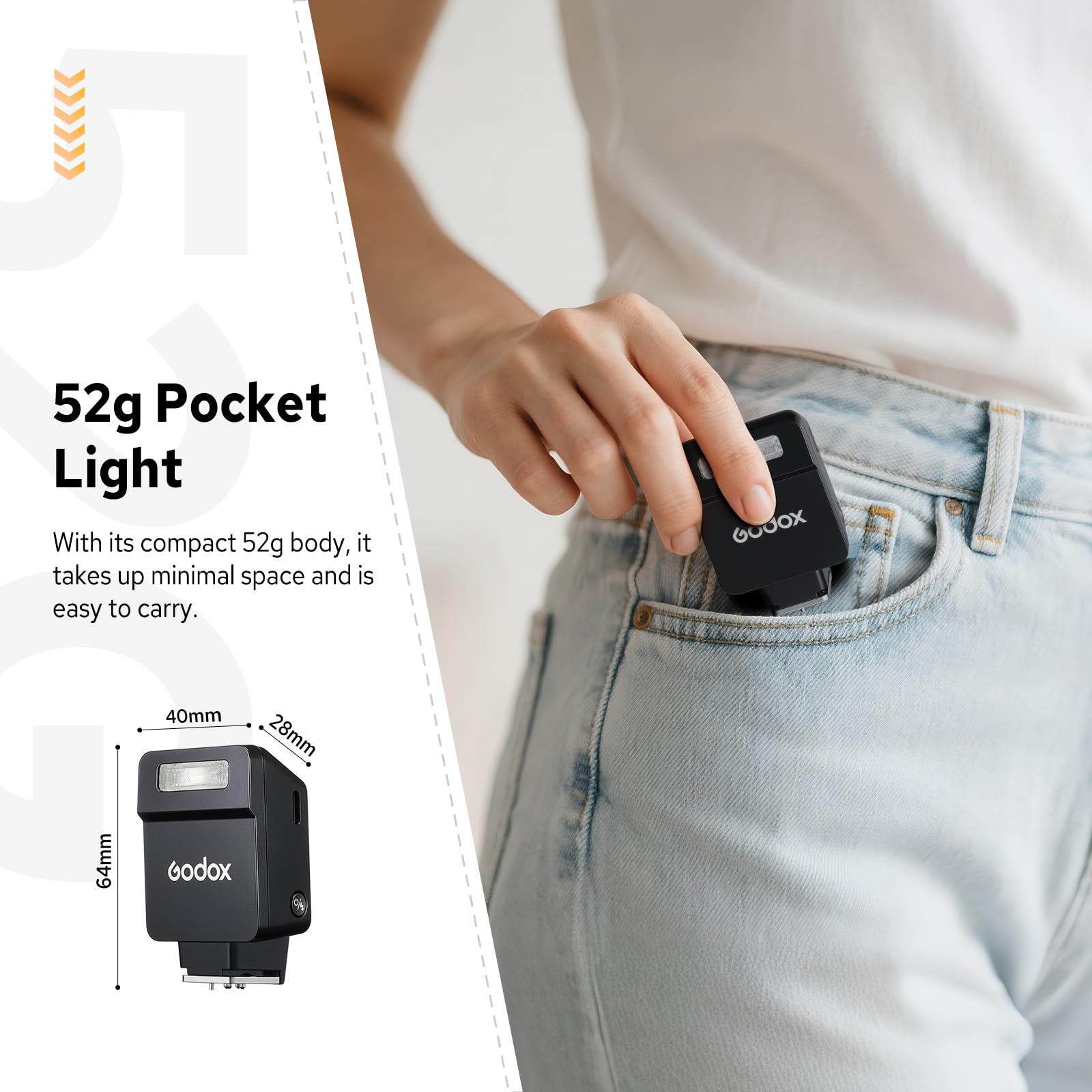 Godox iT22-C Flash for Canon, Mini TTL Flash with Intuitive Screen, 1 ...