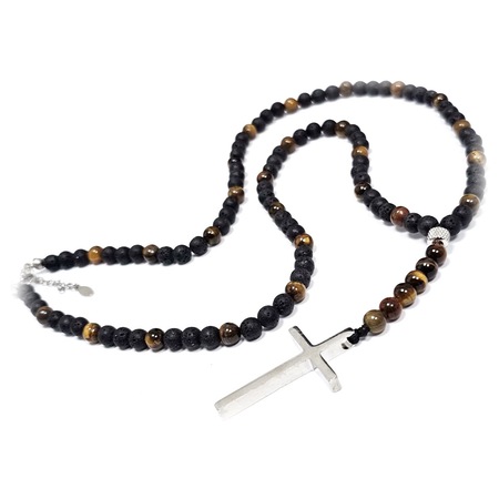Colier barbati, Karma, model 2511-901, design religios - eMAG.ro