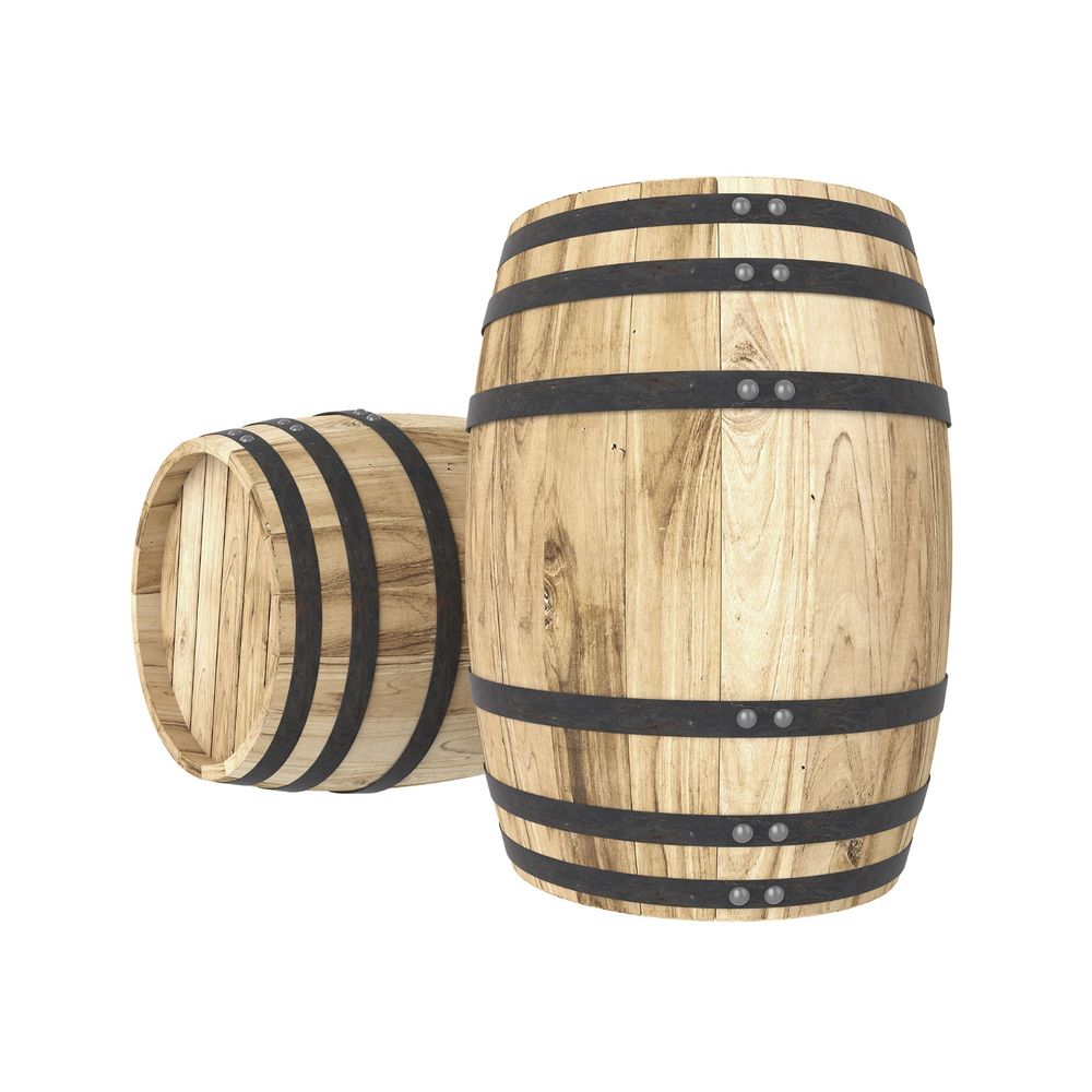 Butoi lemn masiv dud pentru vin 150 L - eMAG.ro