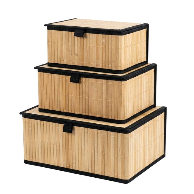 Set de cosuri inchise de trei dimensiuni TILVA, negru - negru - eMAG.ro