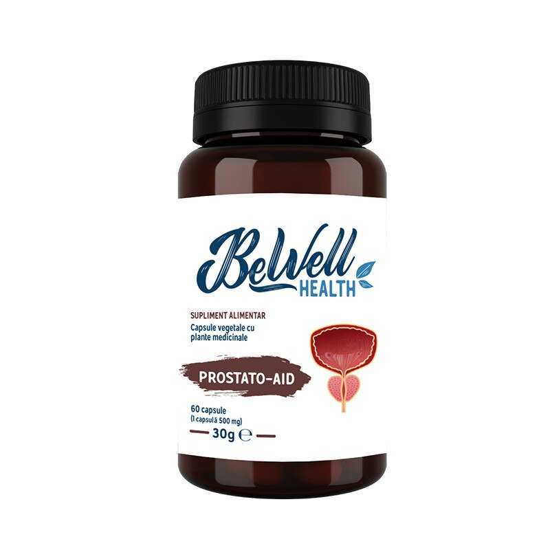 Capsule vegetale Prostato-Aid Terra Med Plant, 60 capsule, 30g, pentru ...
