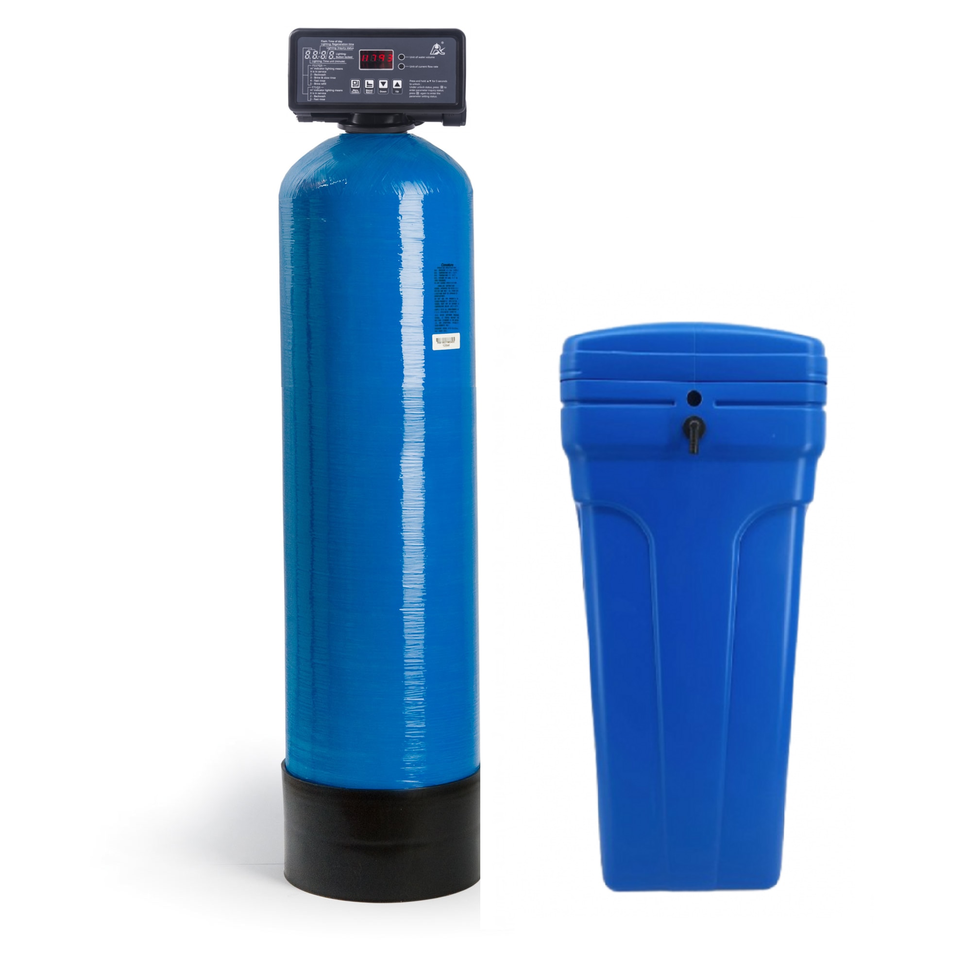 Dedurizator apa AquaLight Total Blue cu 40 Litri rasina DOWEX, 1-20 ...