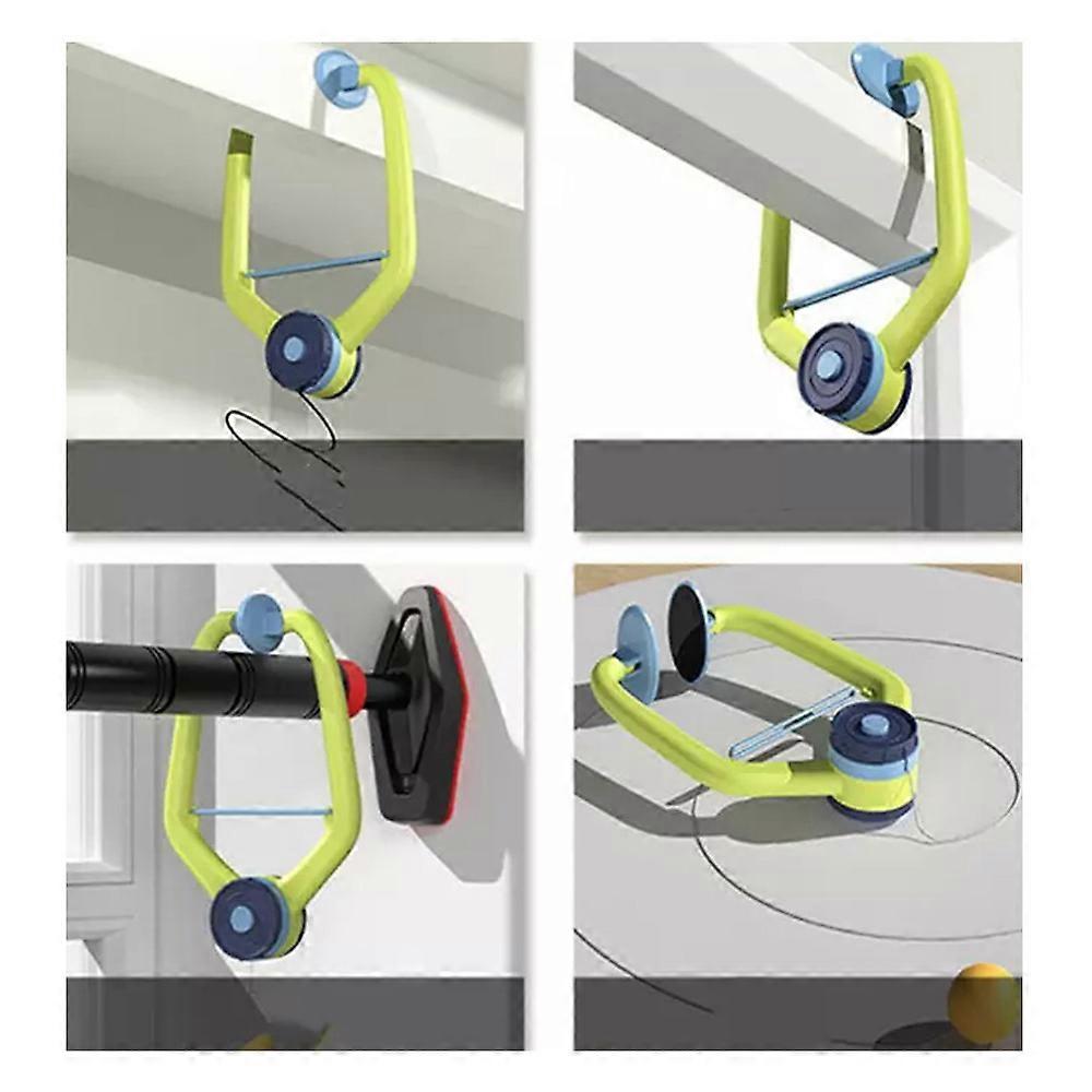 Joc de tenis, antrenor, 2 rachete, 4 mingi, ajustabil, multicolor - eMAG.ro
