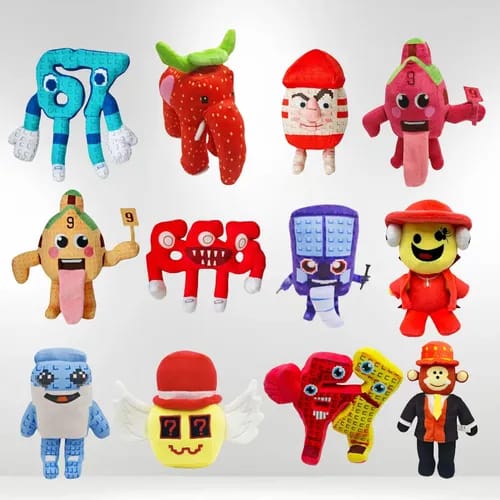 Set 10 Six Seven, Jucarie plus Virtual Trend® 25/30 cm, multicolor ...