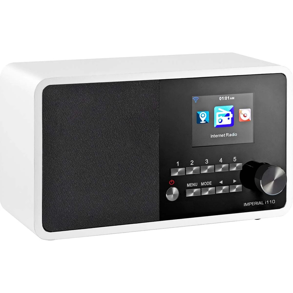 Radio Internet Imperial i110, alb, cu afisaj color mare si functie de ...