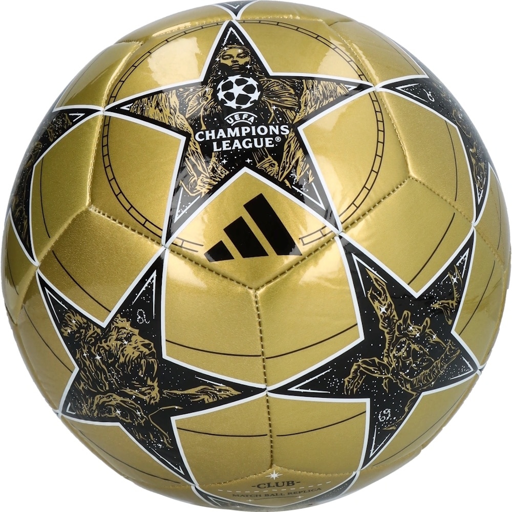 Minge fotbal Adidas UCL 25/26, auriu, marimea 5 - eMAG.ro