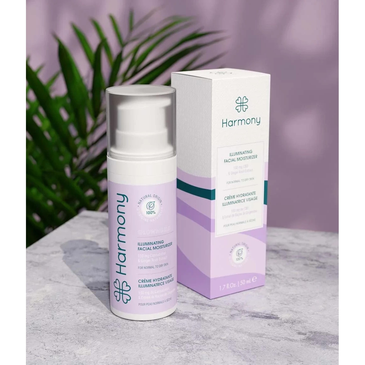 Crema ten zi si noapte Harmony Glowshield antioxidant pentru piele ...