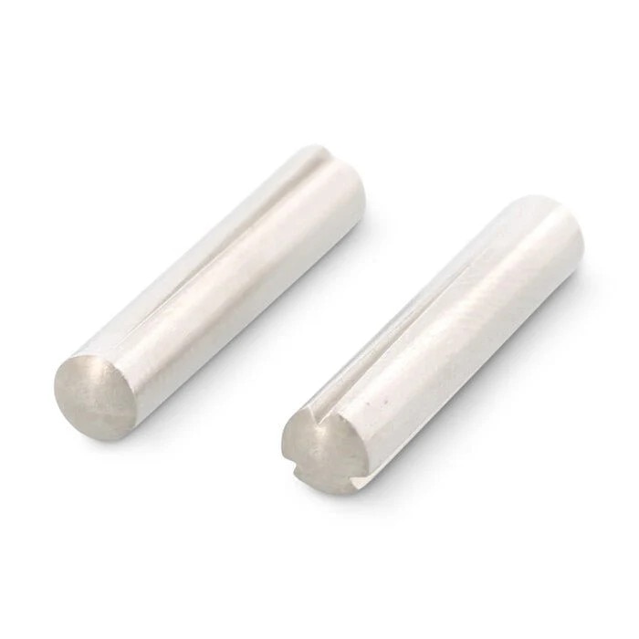 Set 100 Stift cilindric cu nervura conica completa DIN 1471 - 6 x 40 mm ...