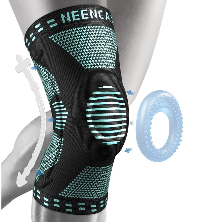Genunchiera Neenca, Antidurere, Compresie, Gel, M - eMAG.ro
