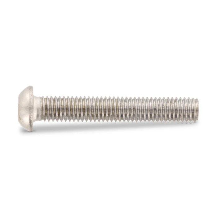 Set 100 Surub siguranta cap bombat hexagonal imbus + dop - M12 x 45 mm ...