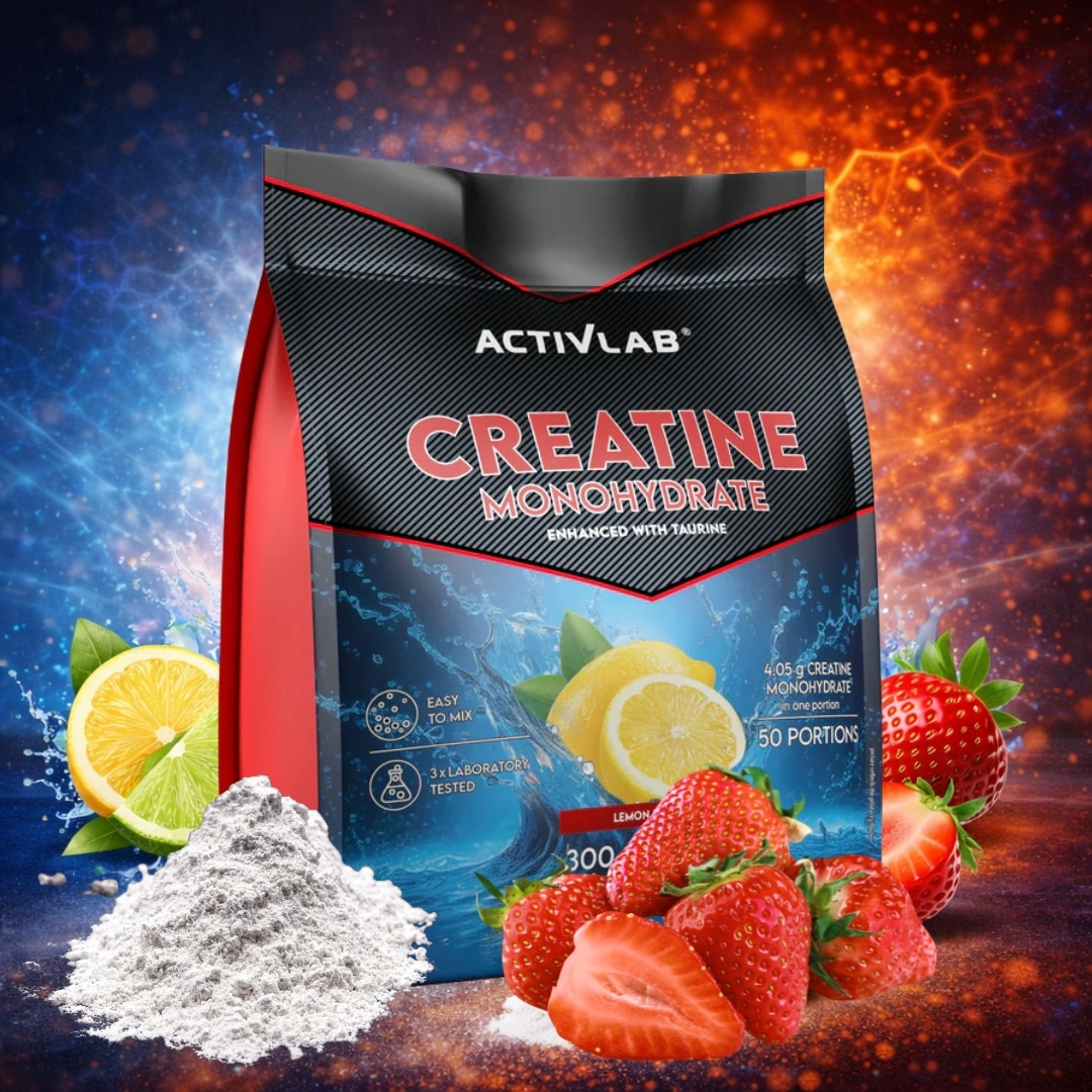 Хранителна добавка Activlab Creatine Monohydrate With Taurine, С Таурин ...