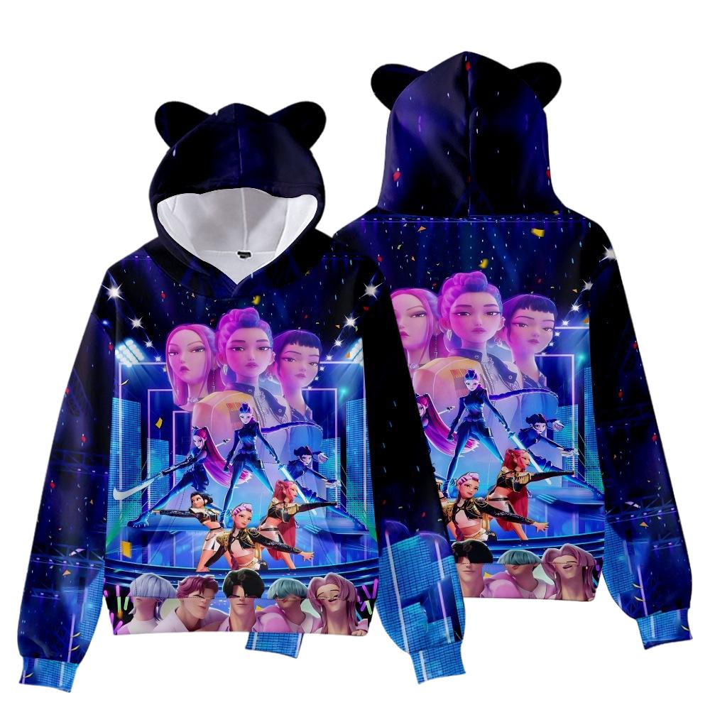 Hanorac copii, K-pop Witcher Girls, design creativ, confortabil, marime ...