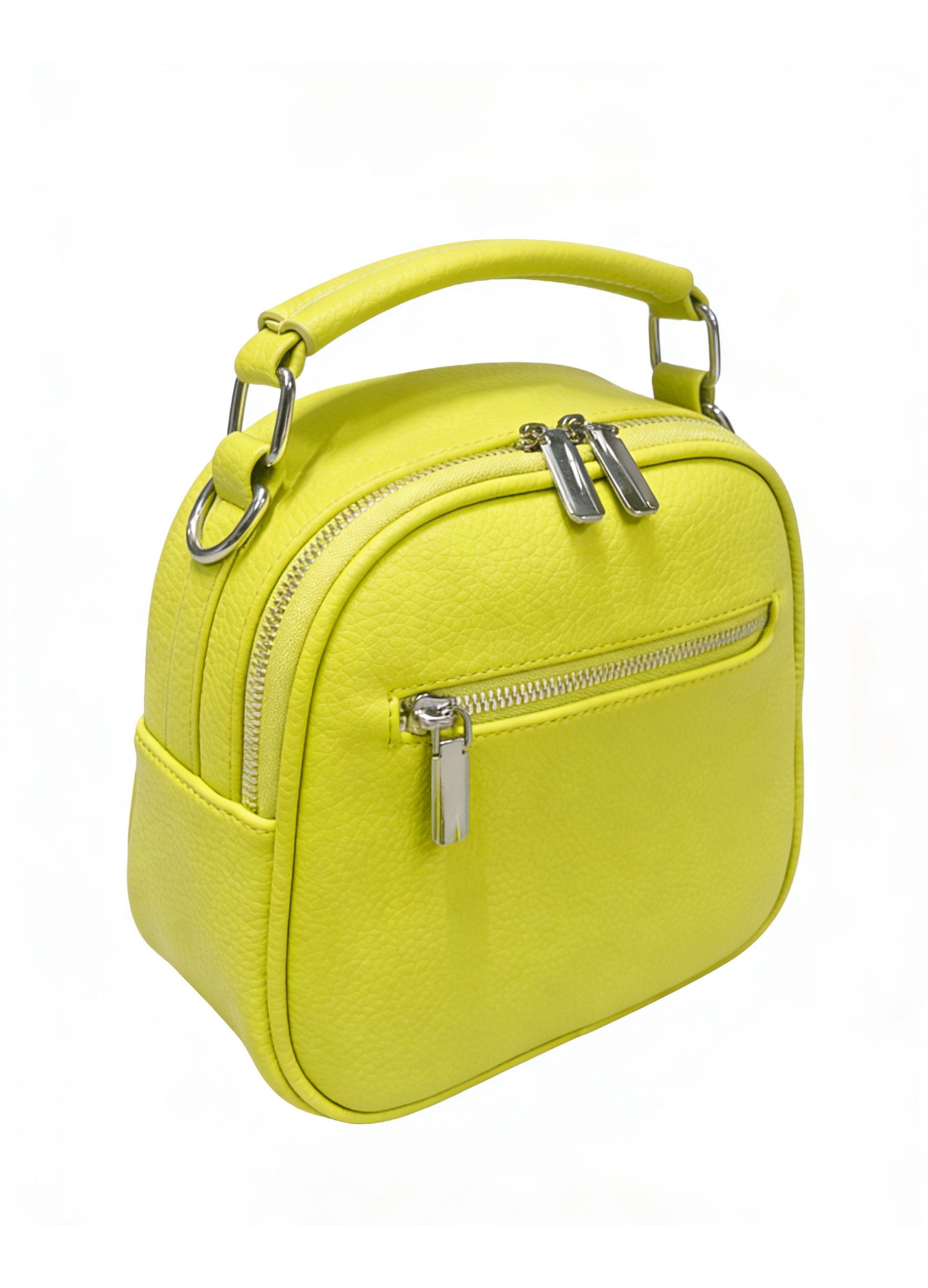 Geanta patrata mini verde fluorescent primavara/vara 2026 - eMAG.ro