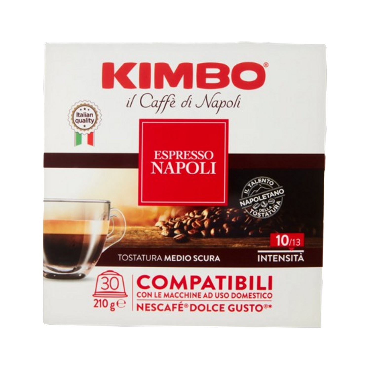 Cafea capsule, Kimbo Napoli, 30 buc, cafea Arabica si Robusta ...