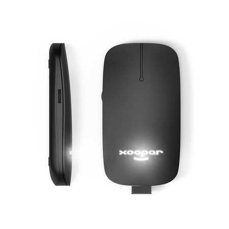 Mouse fara fir Xoopar 2.4G, Bluetooth, Ultra subtire, Mouse conectat la ...