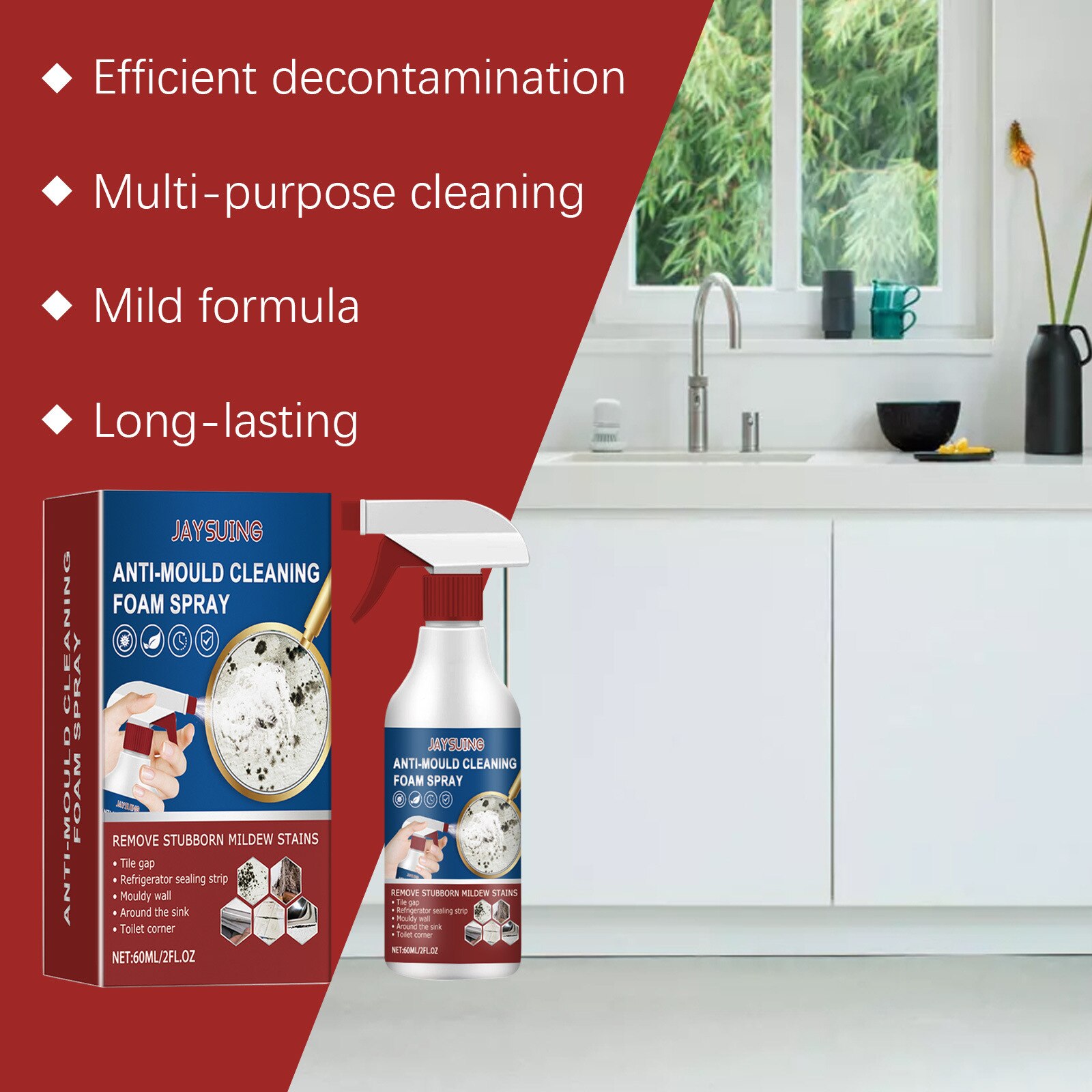 Spray de curatare pentru pete, Jaysuing detergent universal ...