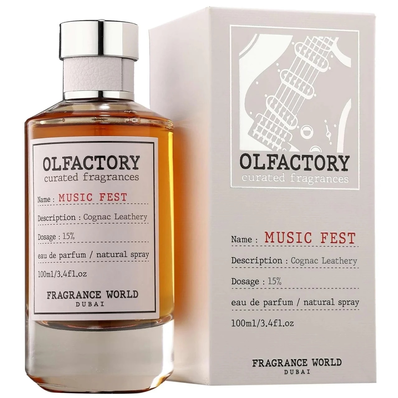 Apa de Parfum Fragrance World Olfactory Music Fest, Barbati, 100 ml ...