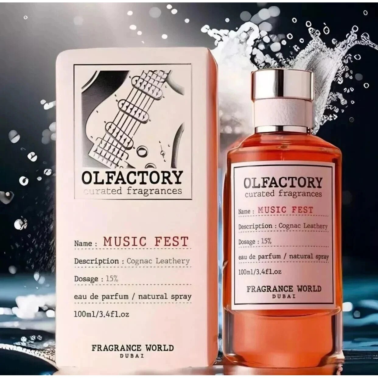 Apa de Parfum Fragrance World Olfactory Music Fest, Barbati, 100 ml ...