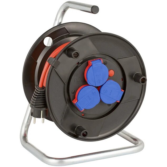 Prelungitor Exterior Garant cu Tambur cu Priza Multipla, 3 Posturi, 20m ...