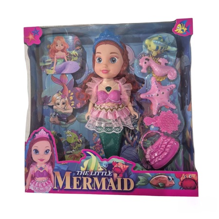 Papusa Ariel, 30 cm, cu sunete si lumini, multicolor - eMAG.ro