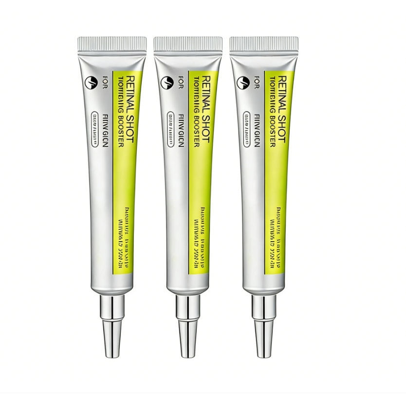 Set de 3 tuburi crema pentru ochi cu retinol, 15g/tub, hidratanta ...