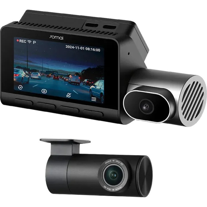 Cameră auto DVR 7MAI T800-41-512G, 4K, negru, USB, 3840x2160 pixeli ...