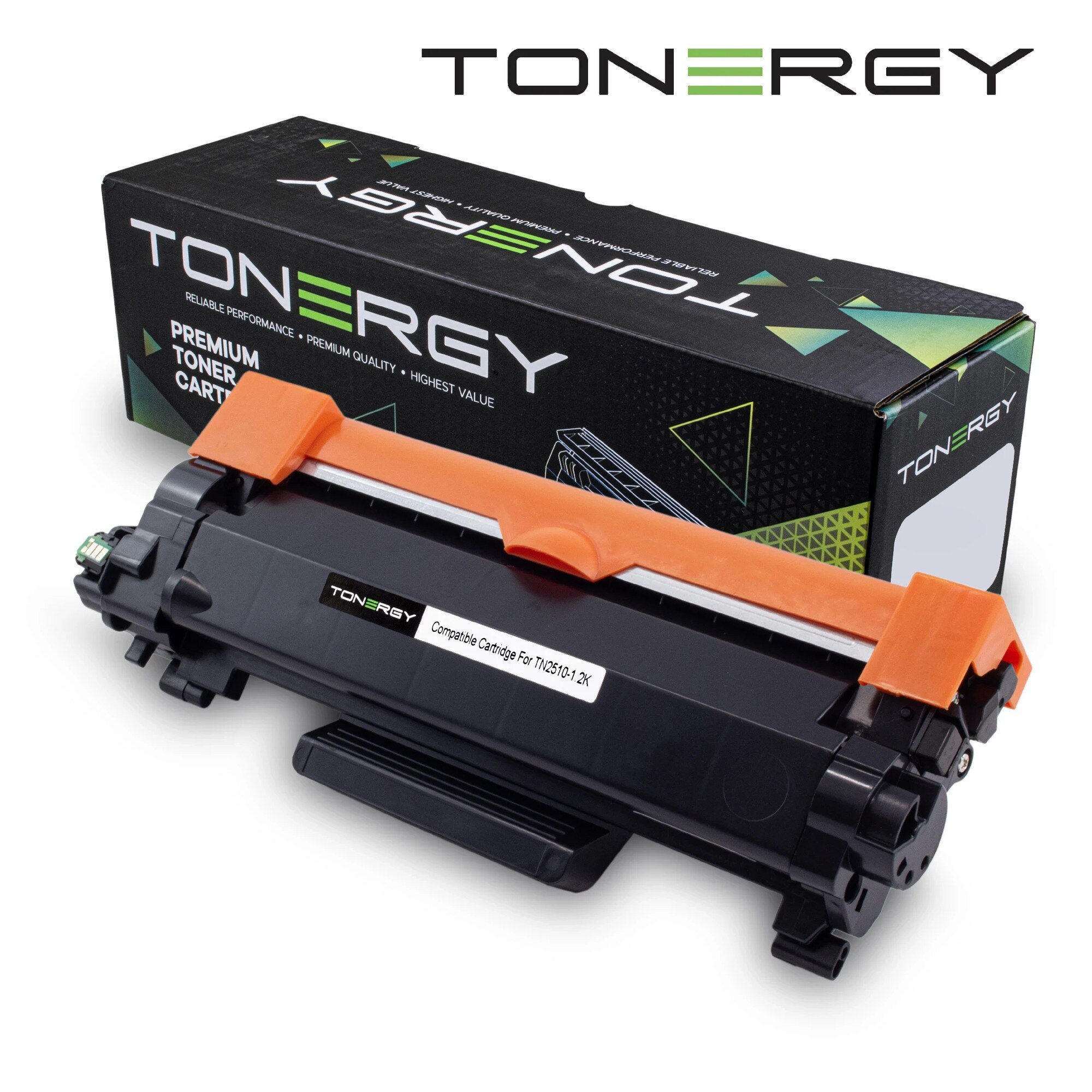 Tonergy, cartuș de toner compatibil BROTHER TN-2510 Negru, 1.2k - eMAG.ro