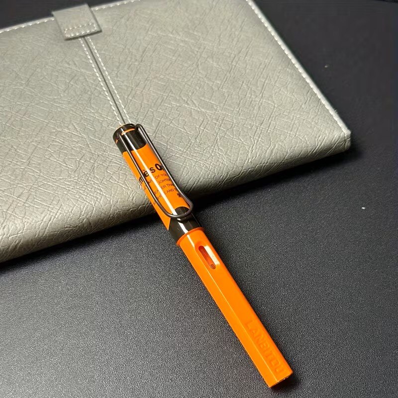 Stilou Yiren EF, portocaliu, inox, stil fin - eMAG.ro