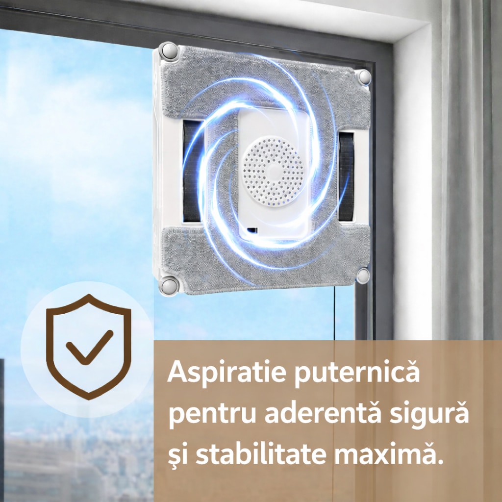 Robot De Curatat Geamuri, Control APP Si Telecomanda, Robot Aspirator ...