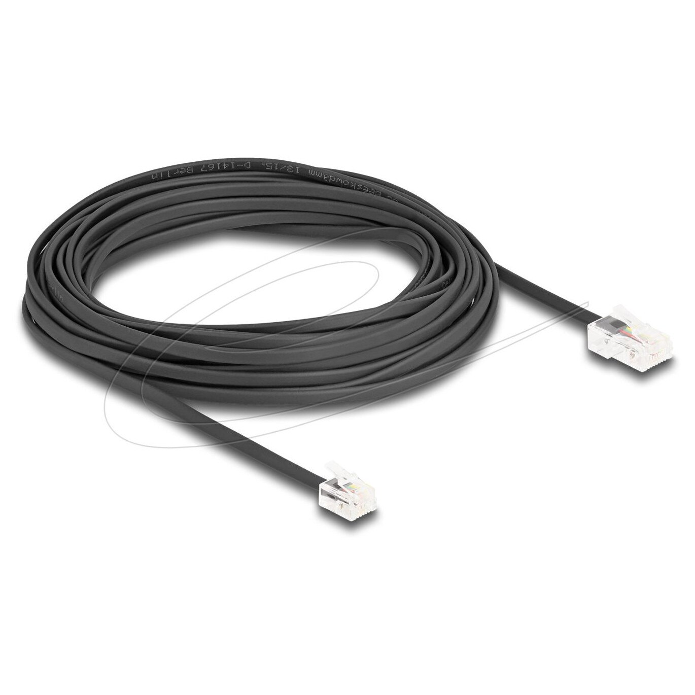 Cablu de retea DeLock RJ45 - RJ11, 10m, negru - eMAG.ro