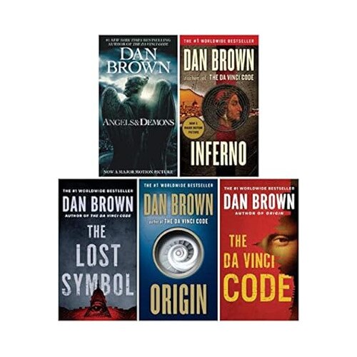 Dan Brown Robert Langdon Series 7 Books Collection Set, Dan Brown ...