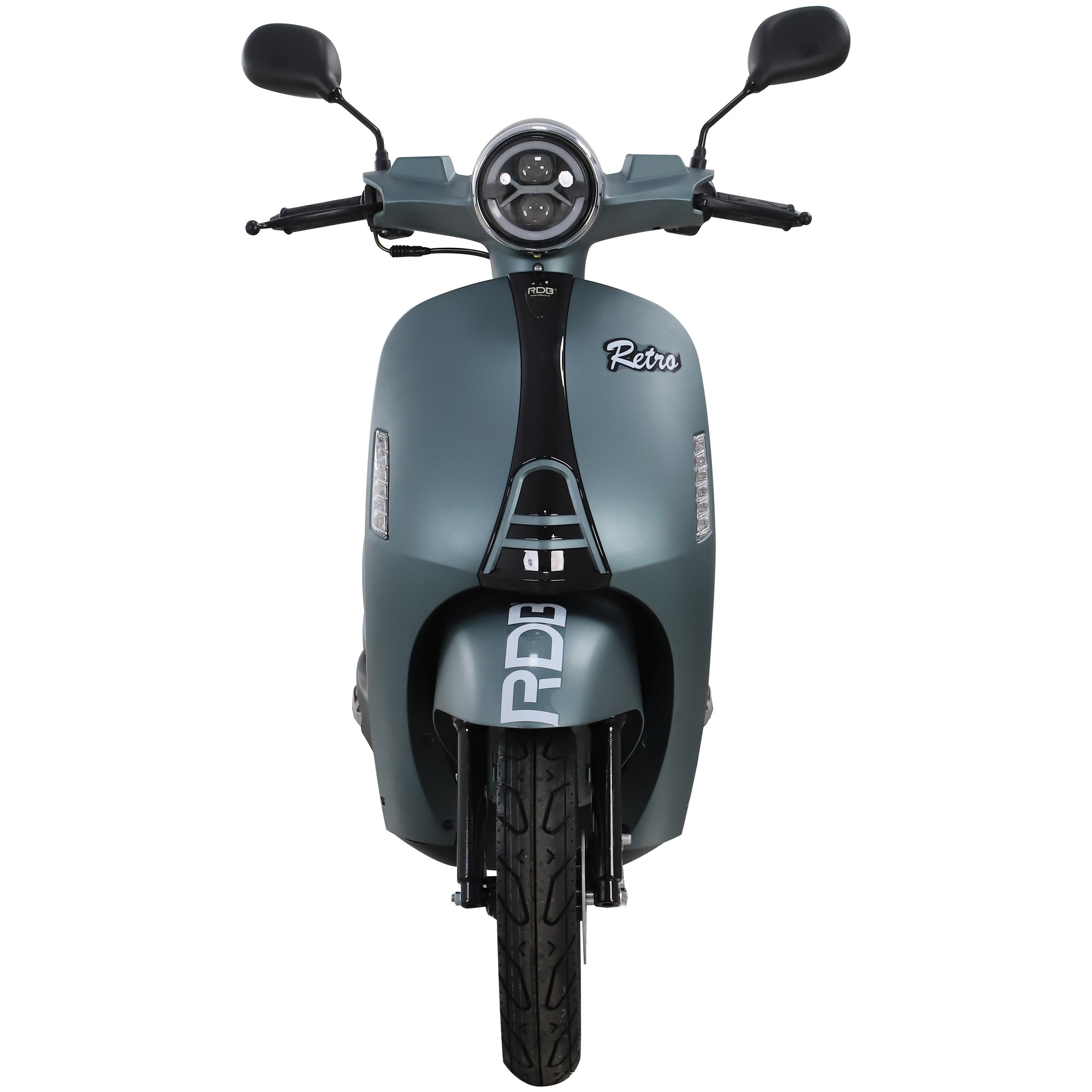 Scuter benzina RDB RETRO, 50cc, 4 timpi, 25km/h, fara permis de ...