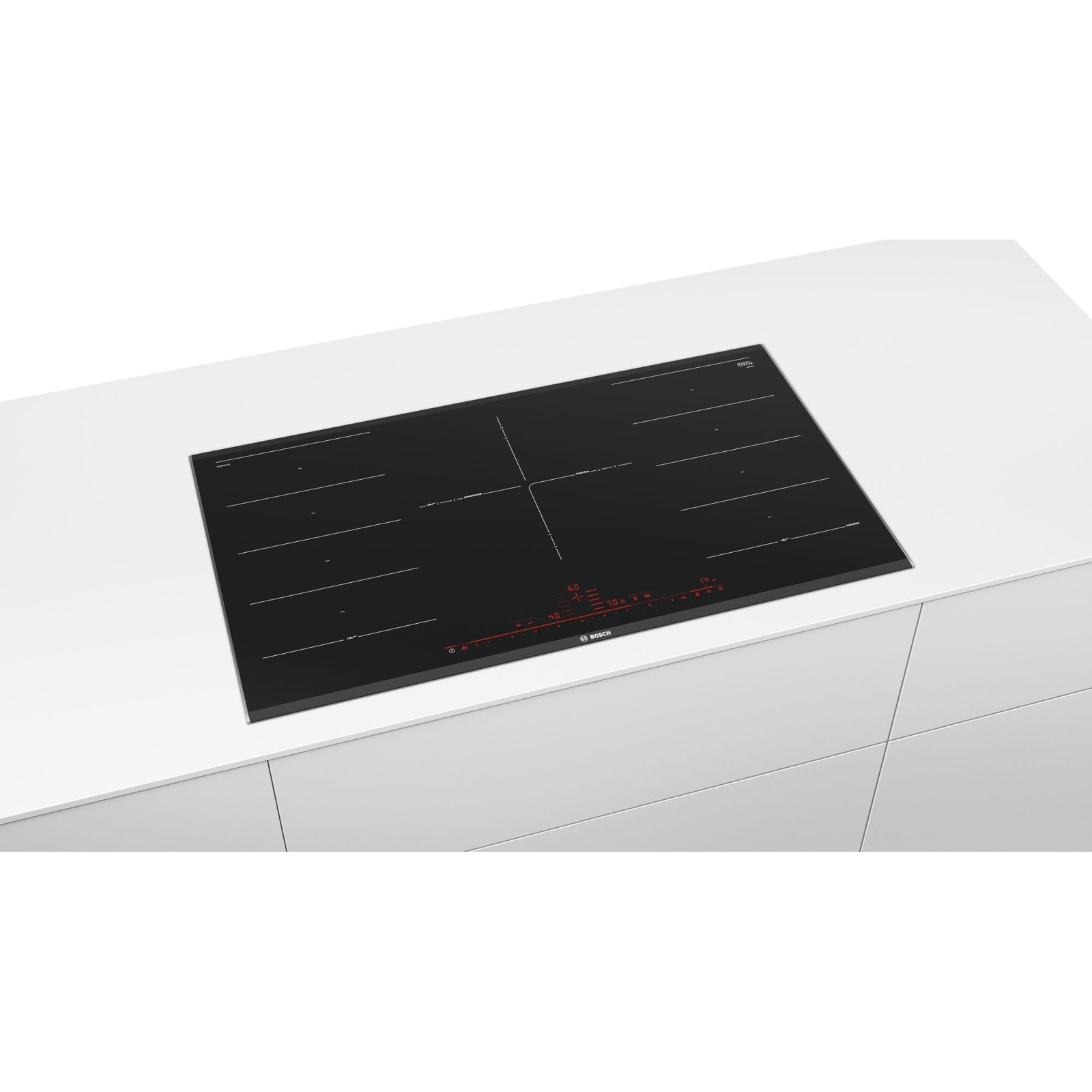 Plita cu inductie Bosch Serie 8 PXV975DC1E, 91 cm, Touch, 5 zone ...