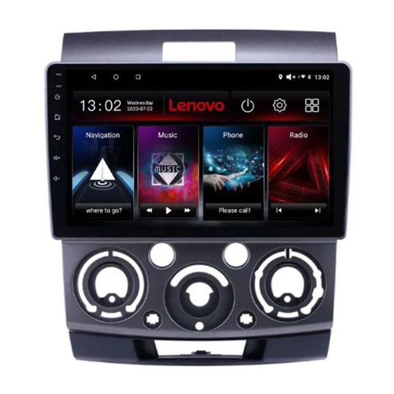 Navigatie Ford Ranger Mazda BT50 2007-2012 Lenovo Kit-RANGER 8 core 6 ...