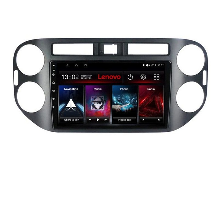 Navigatie VW Tiguan si Golf Plus 2012-2016 Android radio gps internet 4 ...