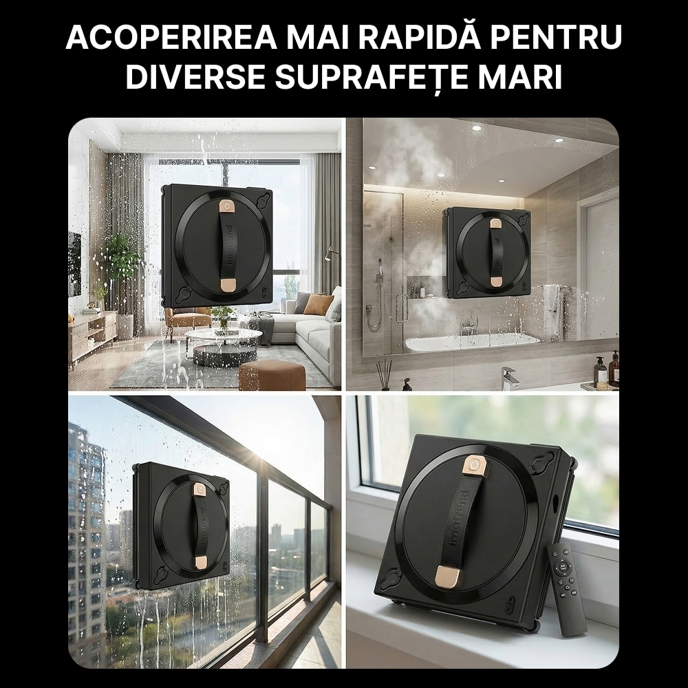 Robot Curatare Geamuri, IMA Trend®, Robot Spalat Geamuri cu Aplicatie ...