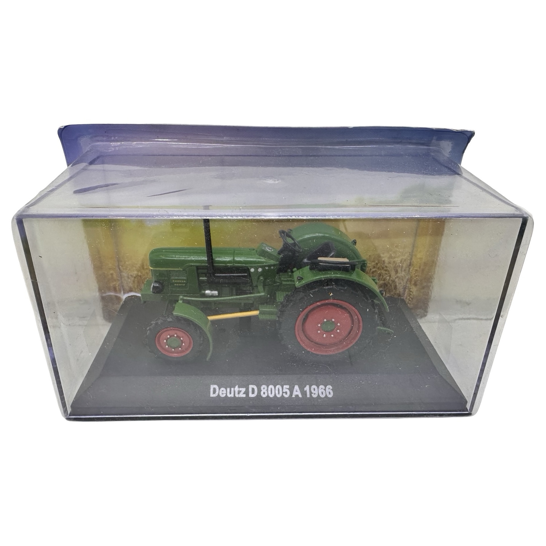 Macheta tractor Deutz D8005 1966 1:43 verde replica metal die-cast ...